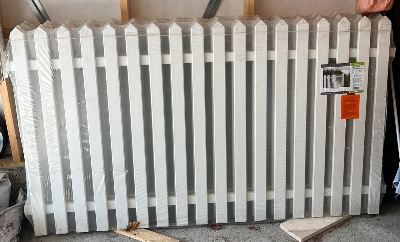 Flott stakittgjerde selges. 3 stk. gjerde (Jarlsberg). Uåpnet | FINN-torget