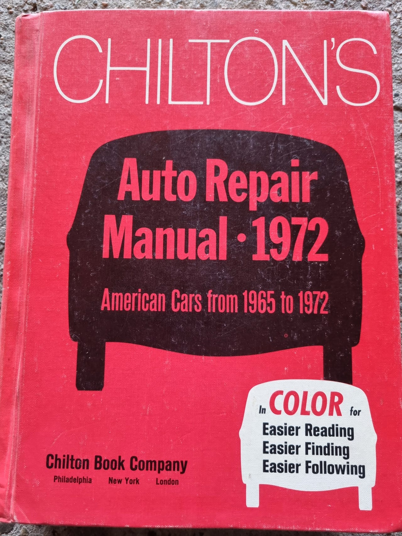 Chilton Auto Repair Manual 1972 American Cars 1965-1972 | FINN-torget