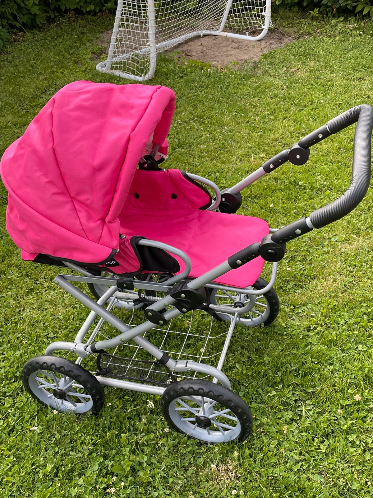 BRIO dukkevogn, barnevogn, rosa | FINN-torget