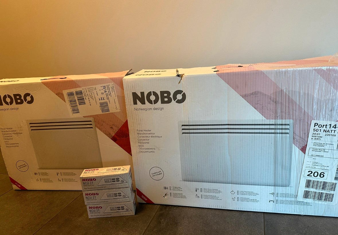 Nobø NFK4N panelovn | FINN-torget