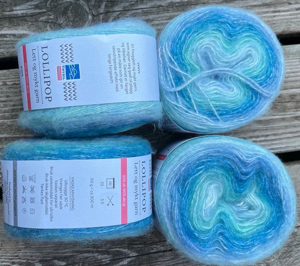 Lollipop garn - parti 20315 fargekode 106. | FINN-torget