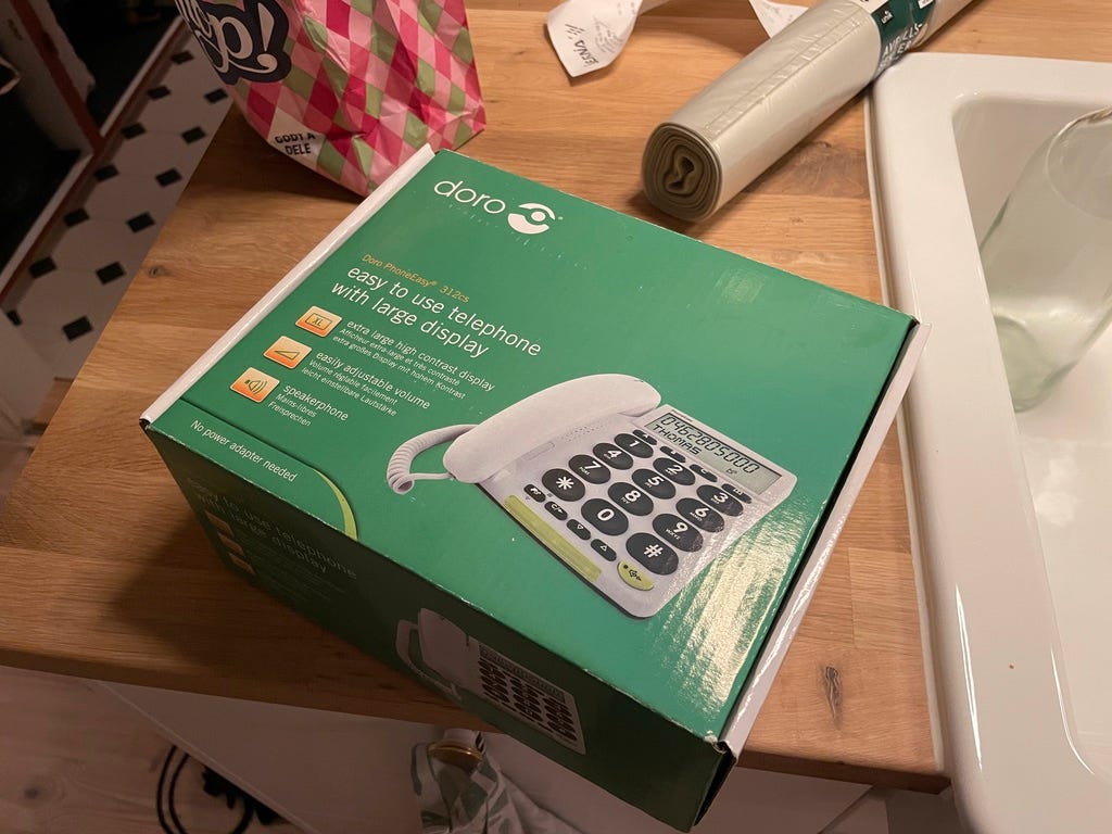Doro Phone Easy 312CS fasttelefon | FINN-torget