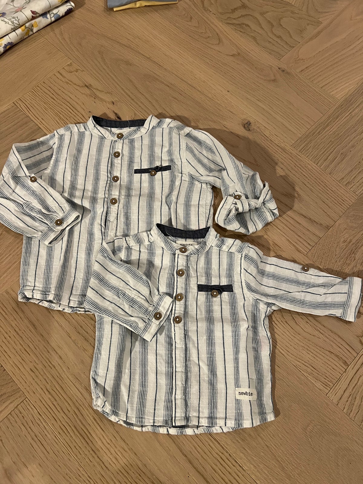 Newbie skjorte til storebror 86 og lillebror 62? 🤍 | FINN-torget