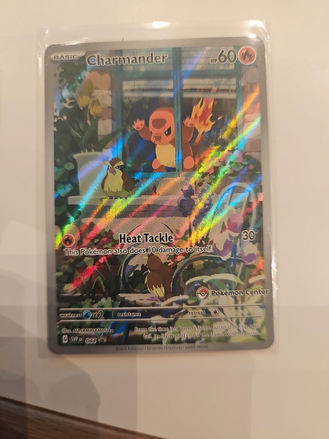 Charmander 044 Etb promo pokemon center | FINN-torget