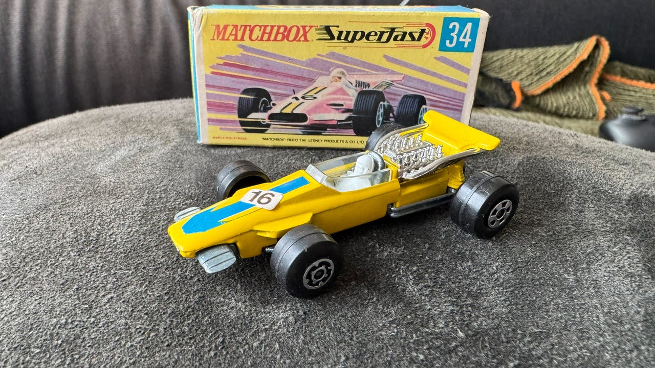 Matchbox Superfast No 34 Formula 1 Racing Car | FINN-torget