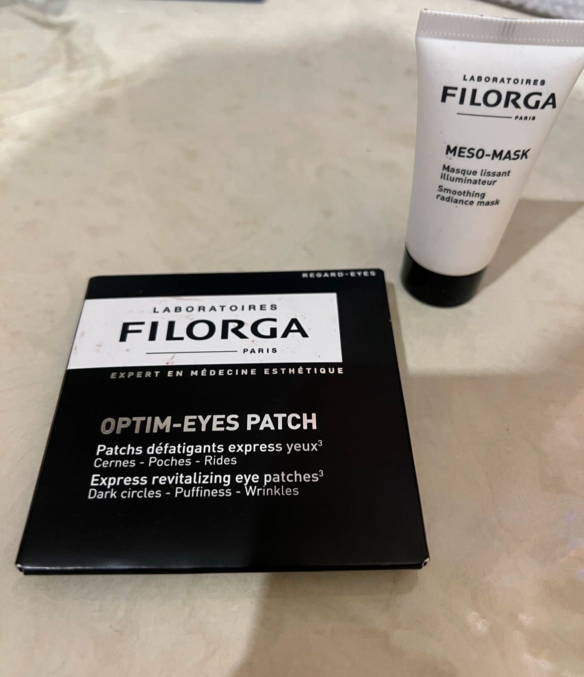 Filorga, Optim Eyes Patch og Messo mask. Helt ny | FINN-torget