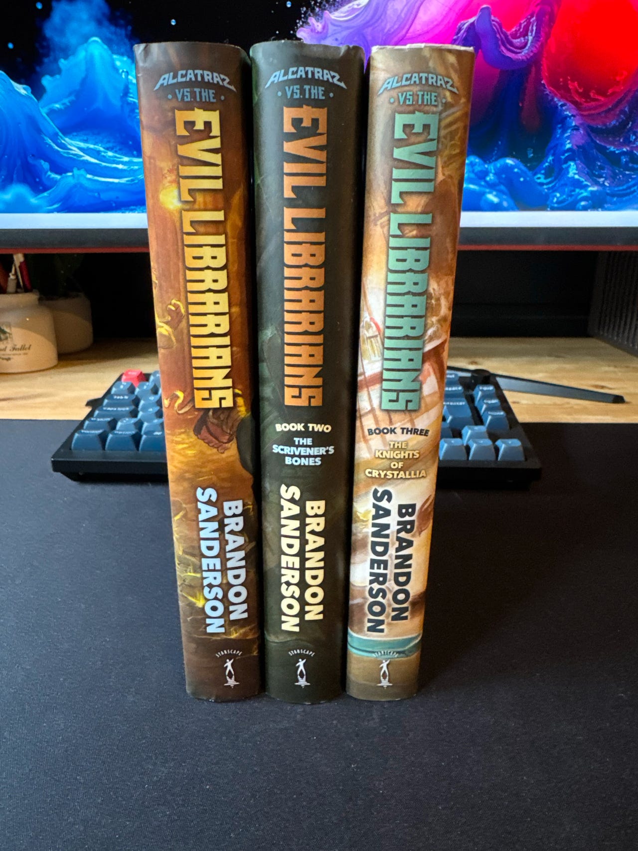 Alcatraz Versus the Evil Librarians bok 1 -3 Hardback | FINN-torget