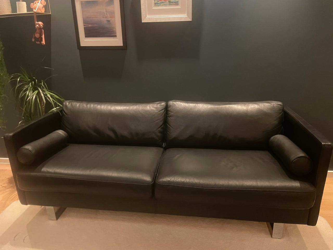 Skinnsofa | FINN-torget