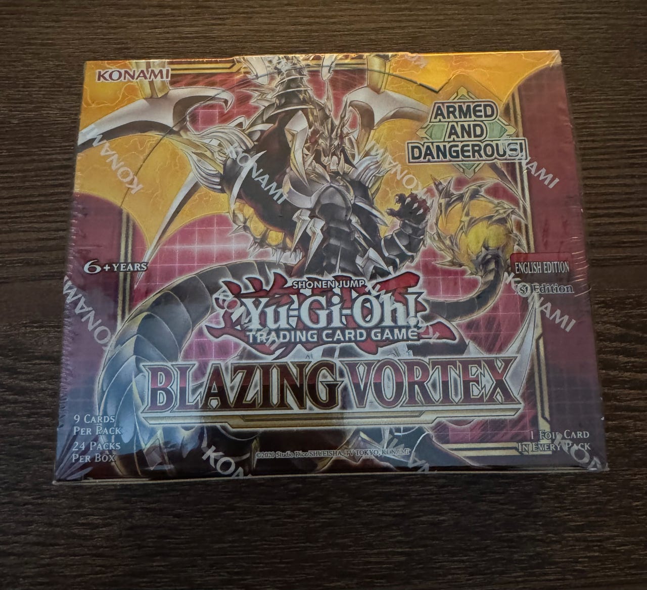 Yugioh - Yu-Gi-Oh - Blazing Vortex display - 1st edition Engelsk ...