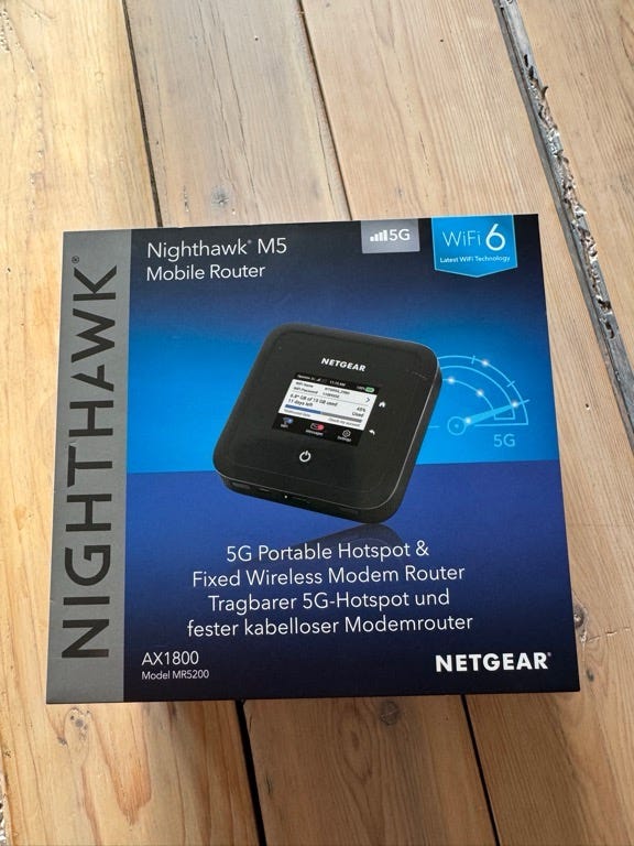 mobil router Nighthawk M5 5G | FINN-torget