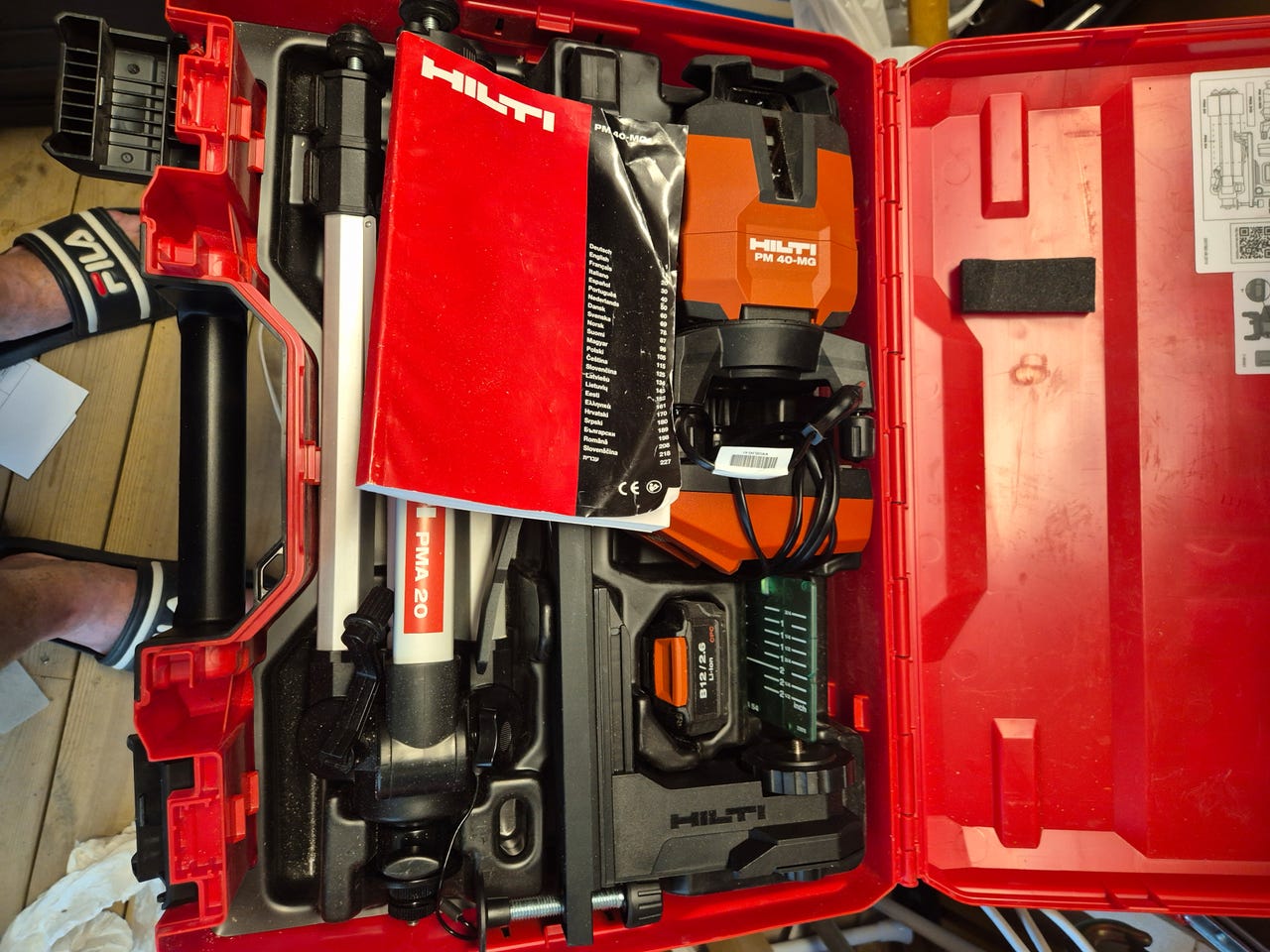 Krysslaser Hilti PM 40-MG | FINN-torget