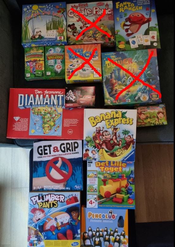 Diverse barnespill | FINN-torget