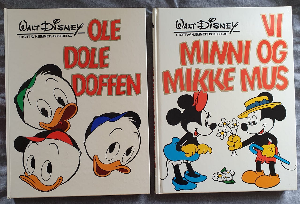 NYE "OLE, DOLE OG DOFFEN" OG "VI, MINNI OG MIKKE MUS" TIL SALGS! | FINN ...