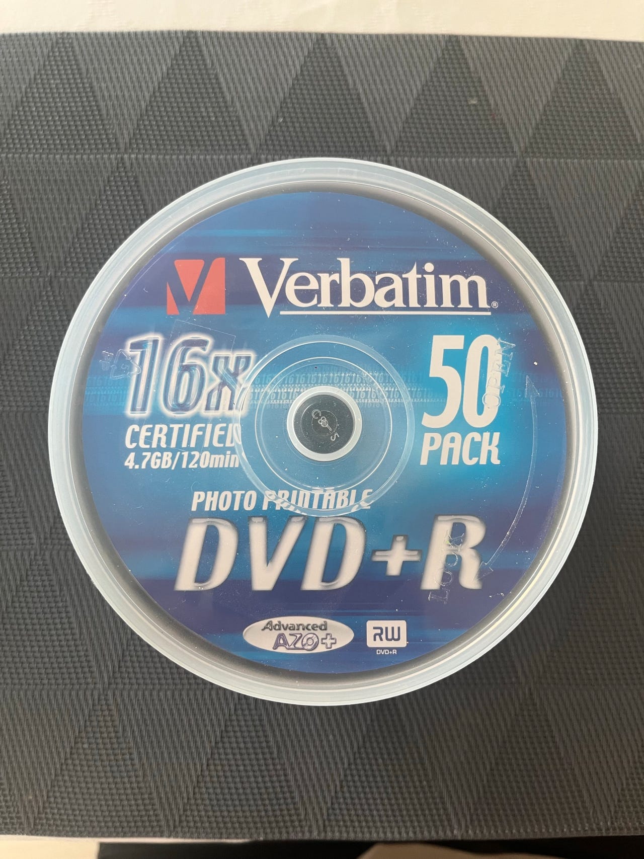 Verbatim DVD+R Photo Printable - 4,7 GB 50 stk | FINN-torget