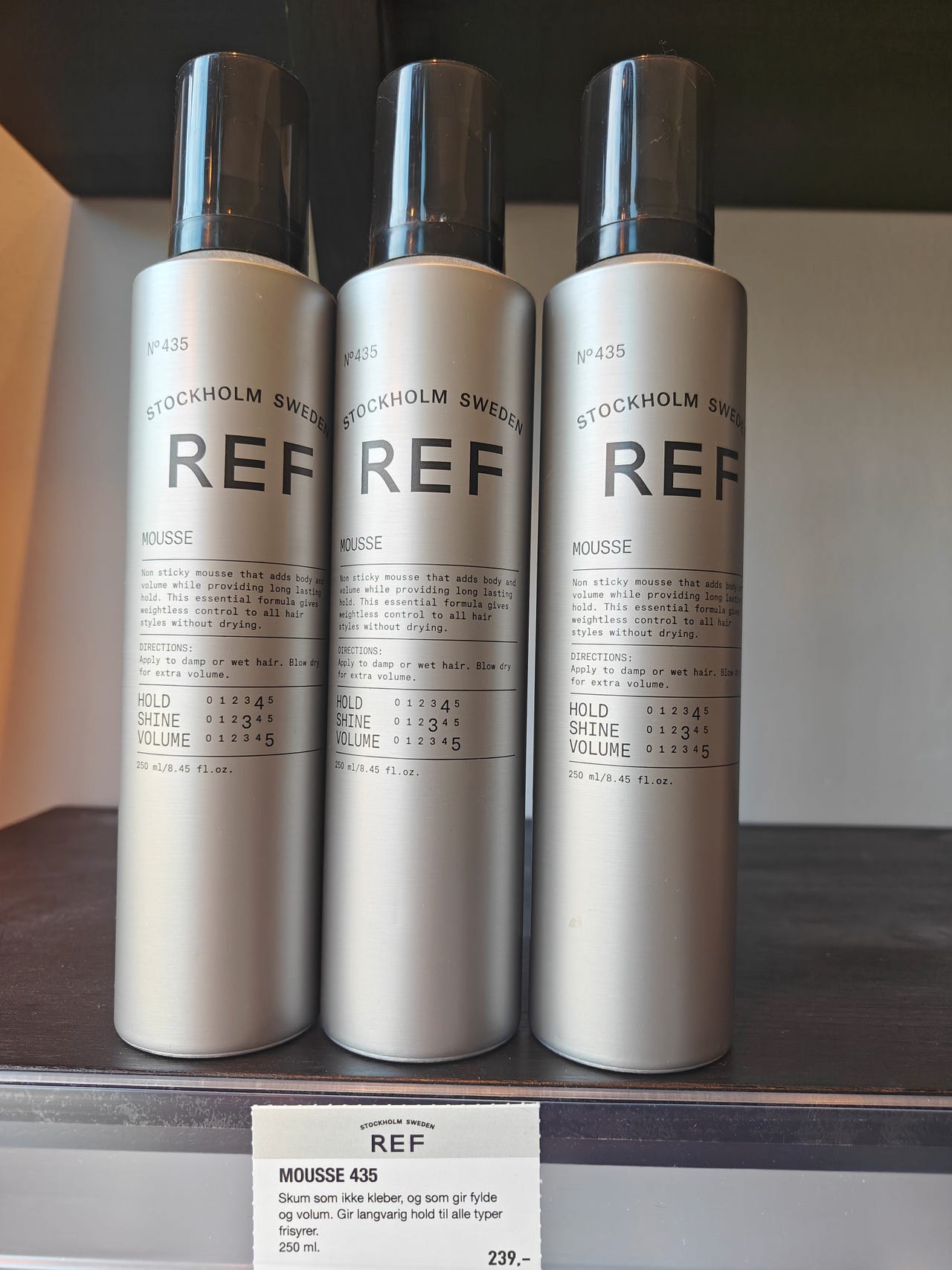 Ref Mousse til hår | FINN-torget