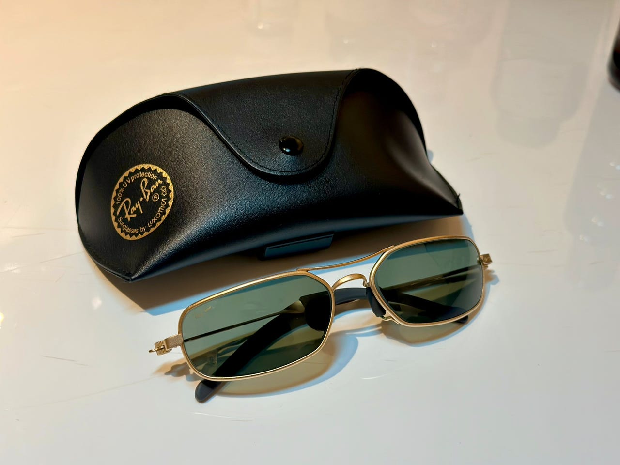 Vintage solbriller RAY-BAN ORBS B&L Arista Made Rochester NY USA 1990 ...