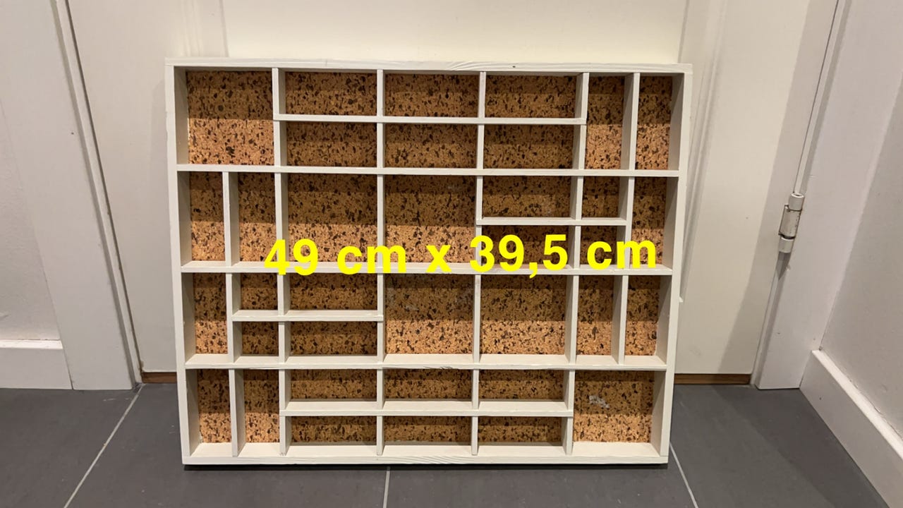 Settekasse (hvit med kork) | FINN-torget