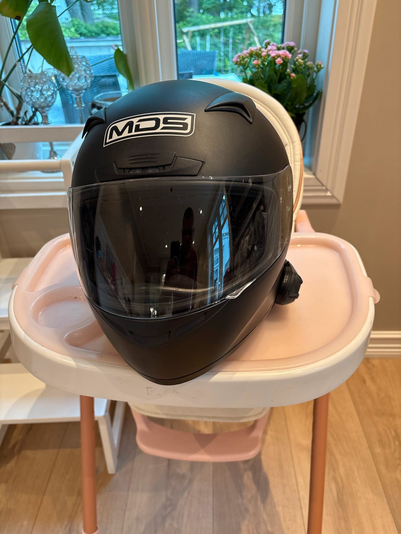 Motorsykkel/MC hjelm med intercom selges | FINN-torget