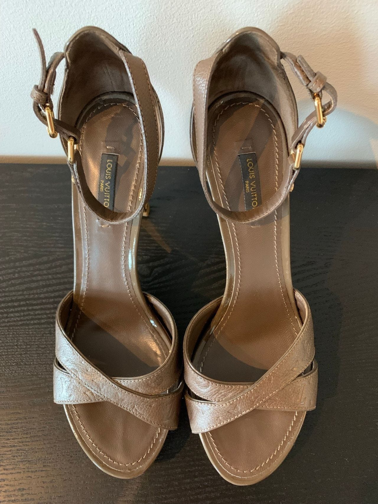 Louis Vuitton Ombre Monogram high heels str 39 | FINN-torget