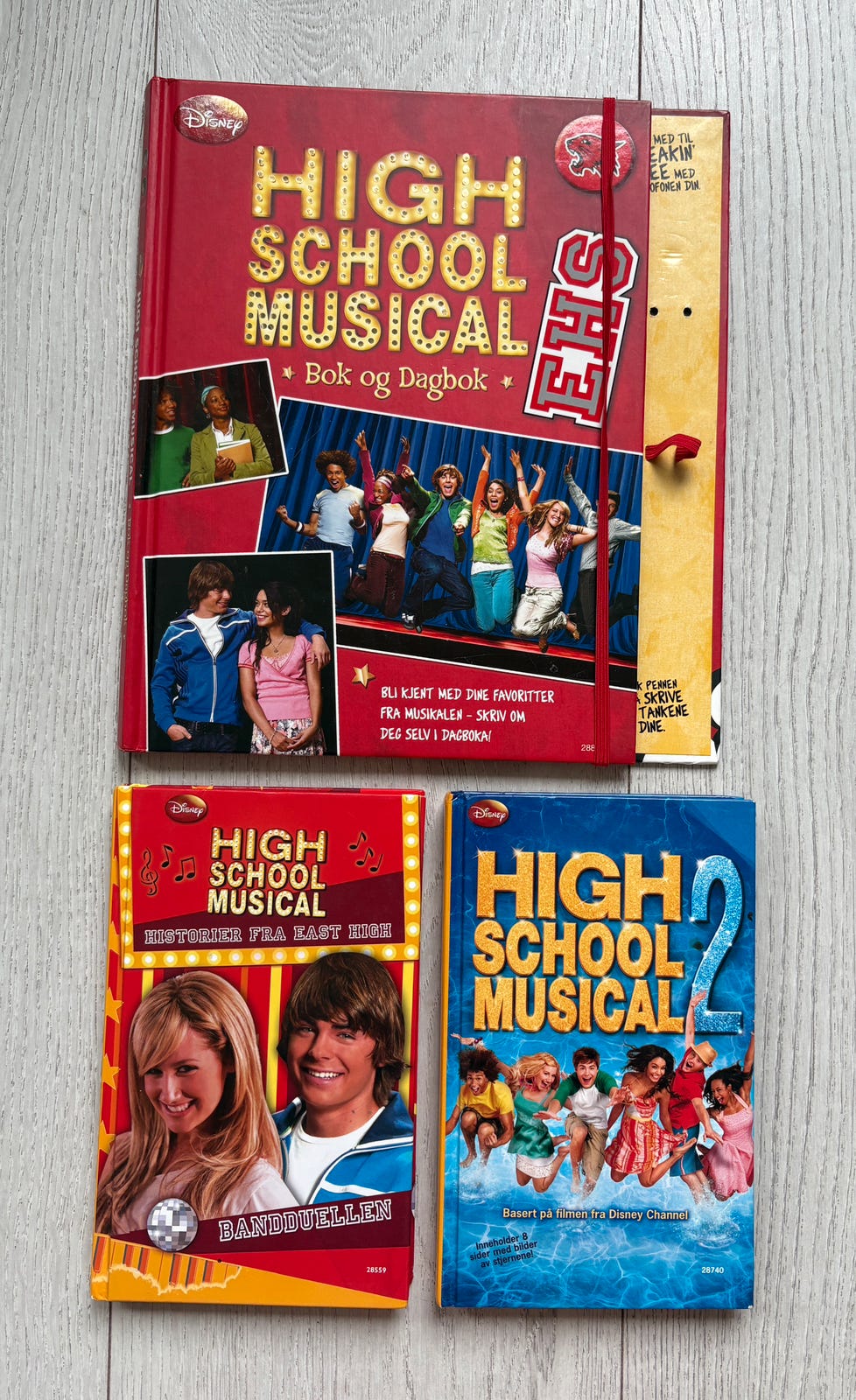 High school Musical bøker selges samlet😊 | FINN-torget