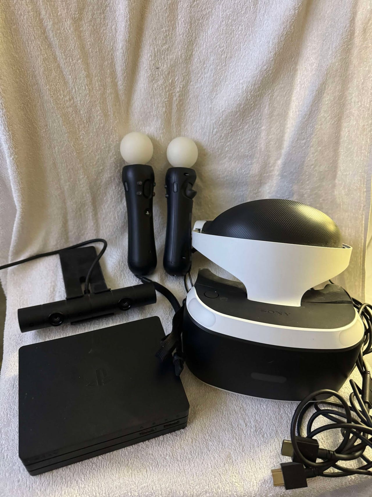 PlayStation 4 VR set: PSVR headset, Camera, Move, mediabox + original ...