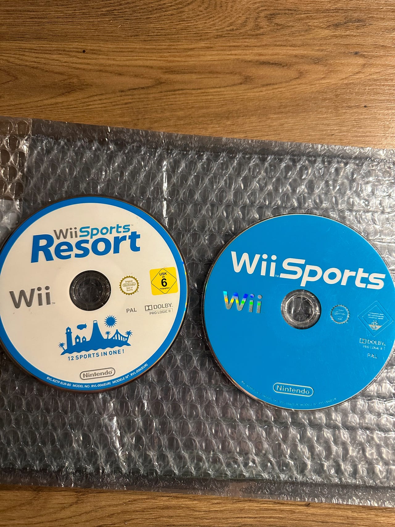Nintendo Wii Sports disk + Wii Sports Resort disk | FINN-torget