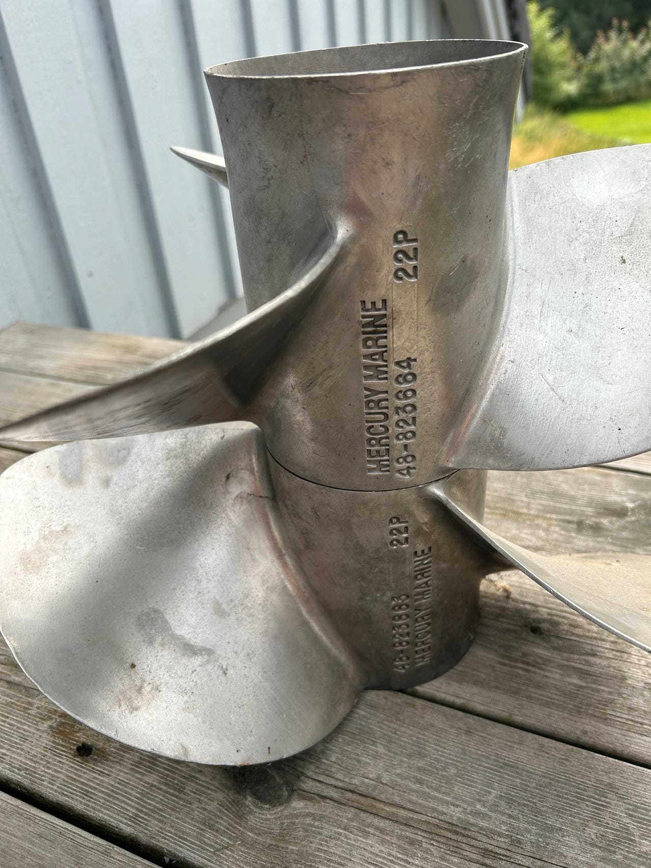 Bravo 3 Mercruiser - 22P propeller sett | FINN-torget