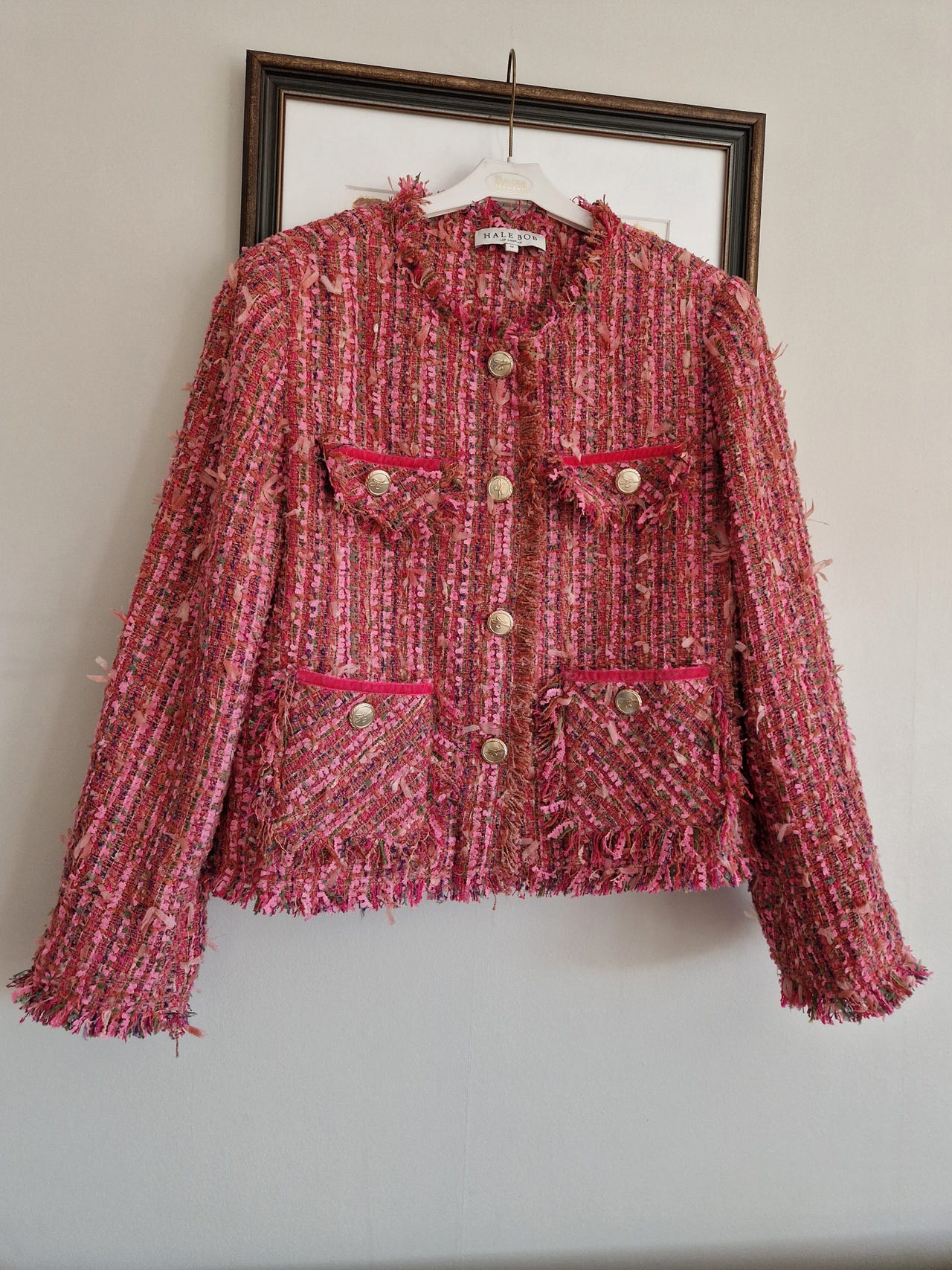 Hale Bob tweed jakke str.M/ ubrukt! | FINN-torget