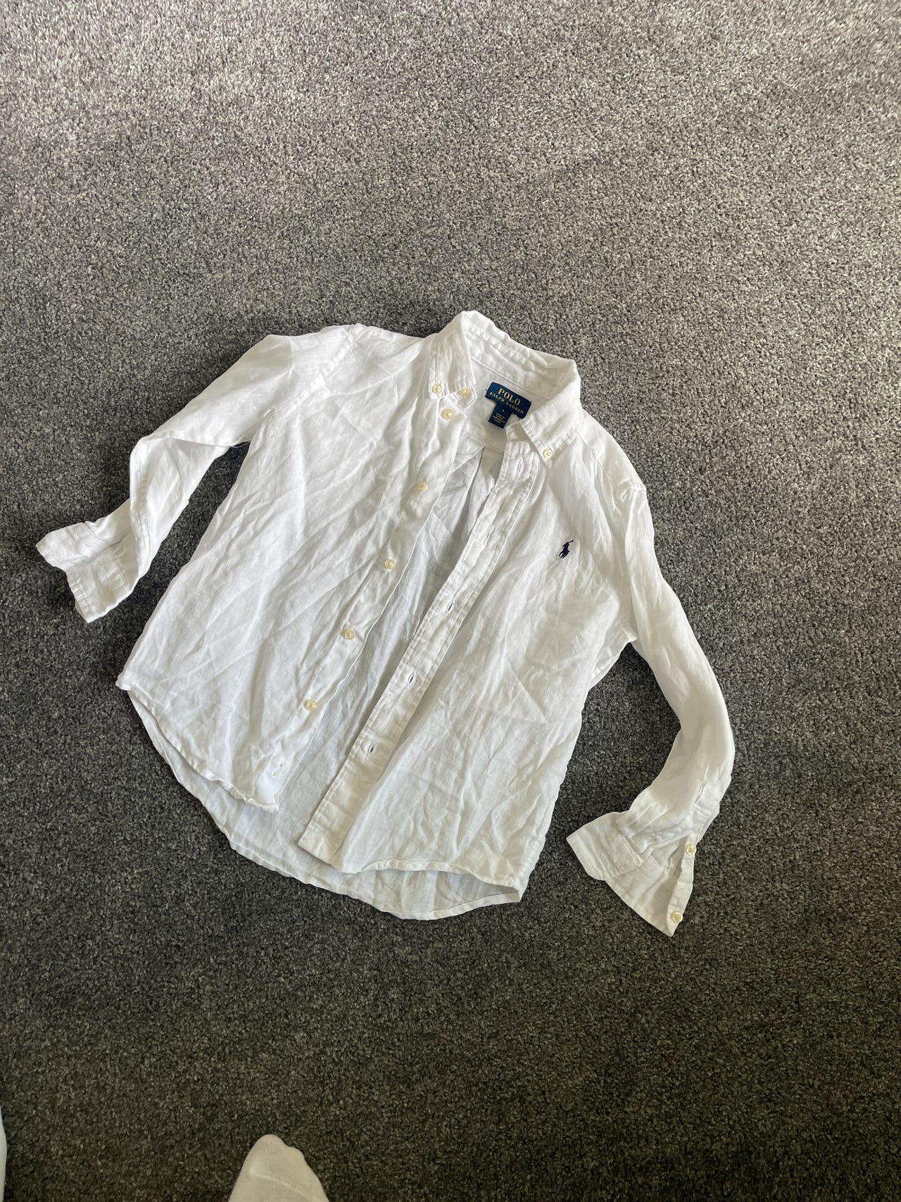 Ralph lauren lin skjorte | FINN-torget