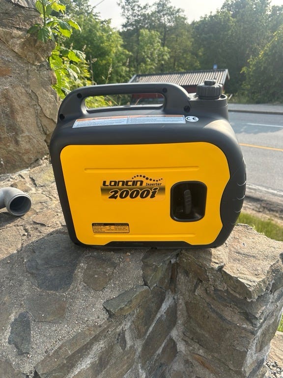 Kraftig Loncin LC2000 aggregat | FINN-torget