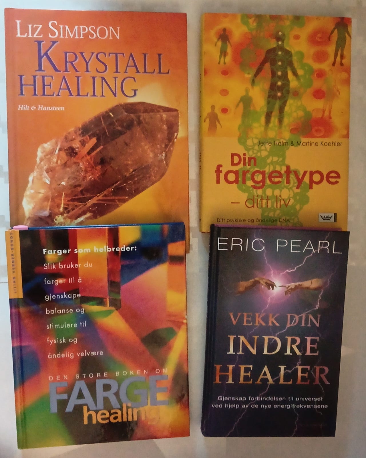 Healing Healerens verden + flere bøker om healing mm Fra 29,- . trn alt ...