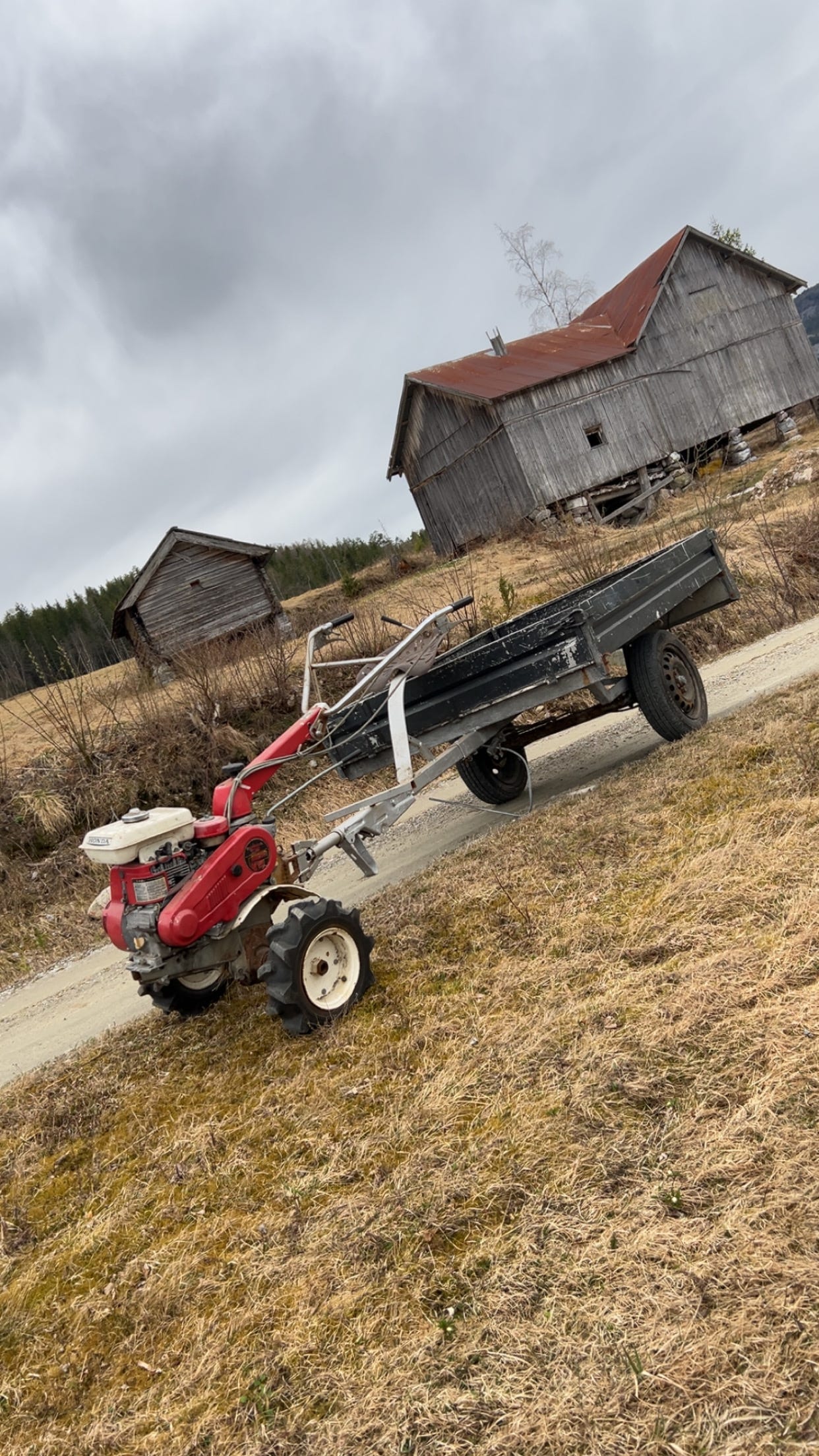 Honda F42 tohjulstraktor | FINN-torget