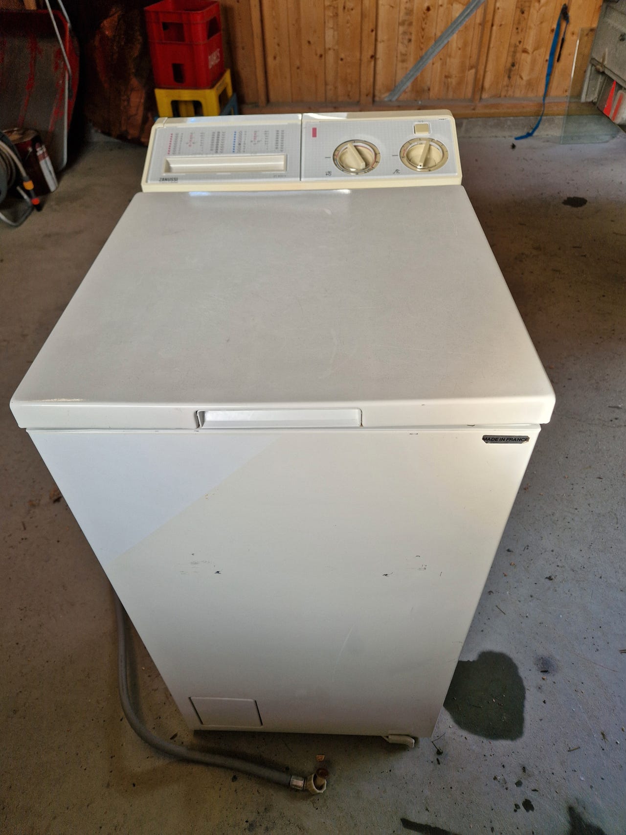 Toppmatet Zanuzzi vaskemaskin, 45 cm bredde | FINN-torget