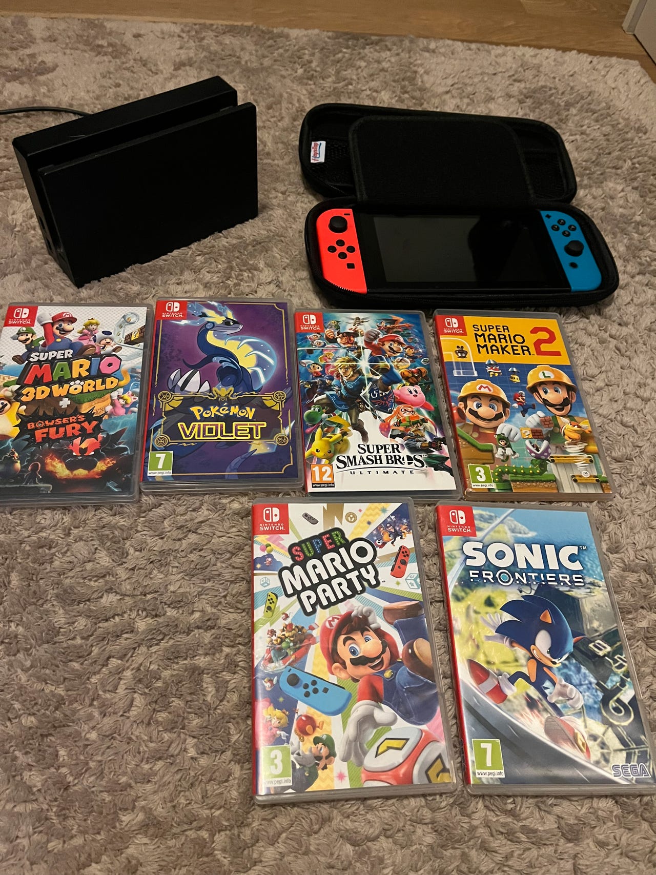 Nitendo switch med spill | FINN-torget