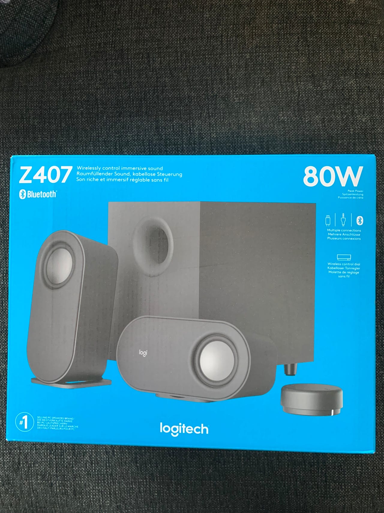 Logitech Z407 Bluetooth pc speakers med Sub | FINN-torget