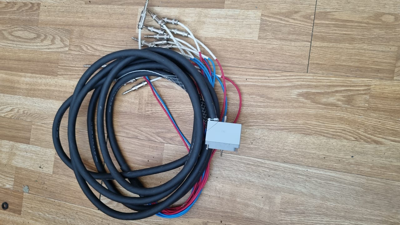 Edac 8/8 multikabel. 8 meter | FINN-torget