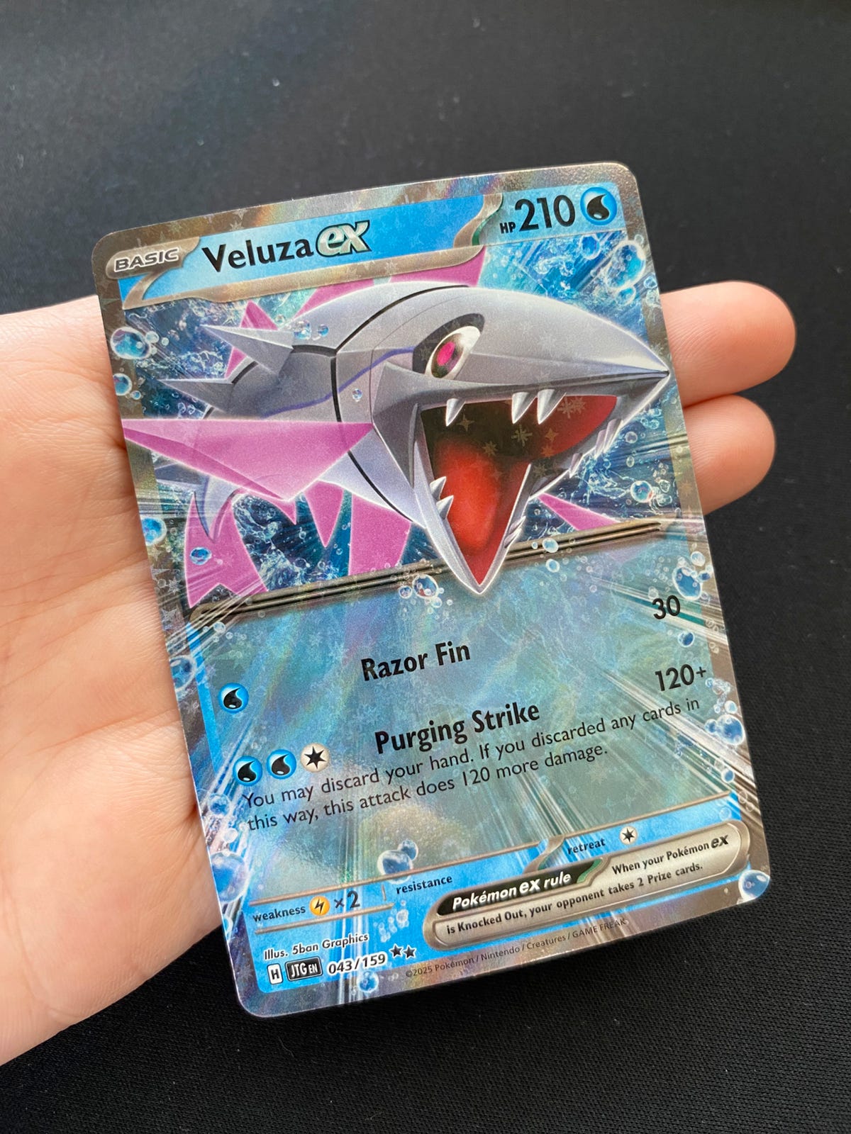 Veluza Ex #043 - Pokemon Journey Together | FINN-torget