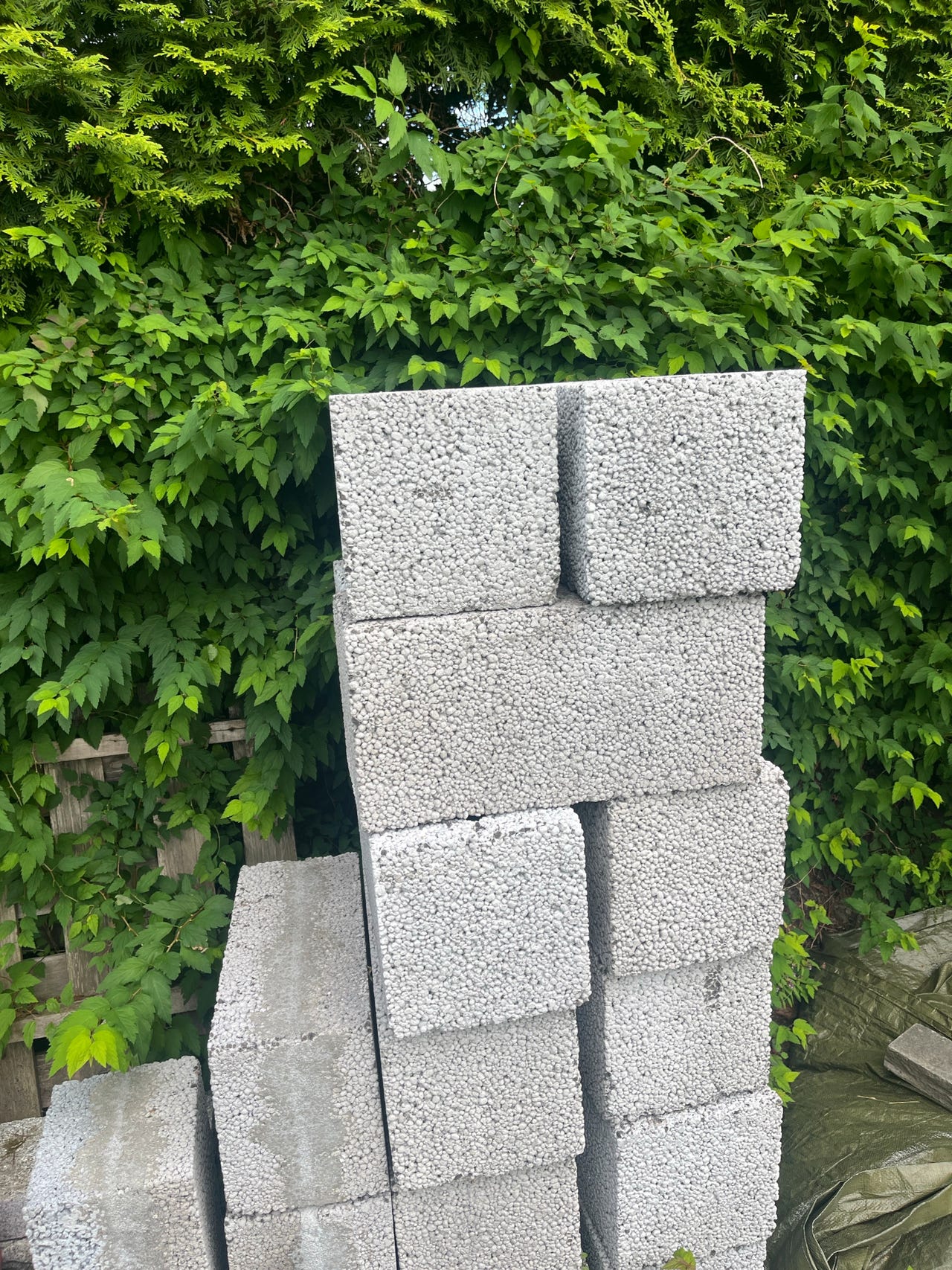 Murblokk m/hull 20x25x50cm | FINN-torget