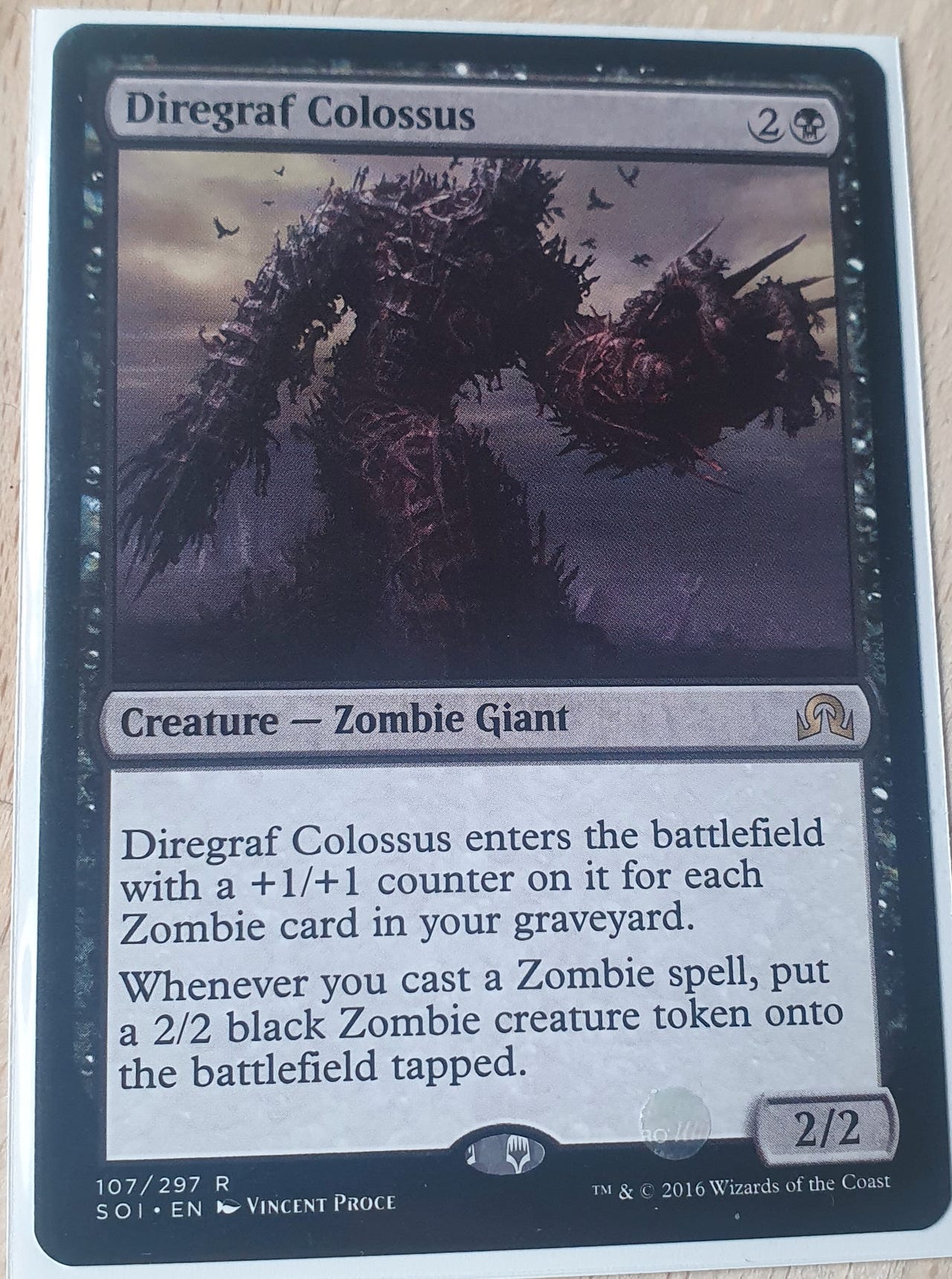 Magic the gathering kort. Diregraf Colossus | FINN-torget