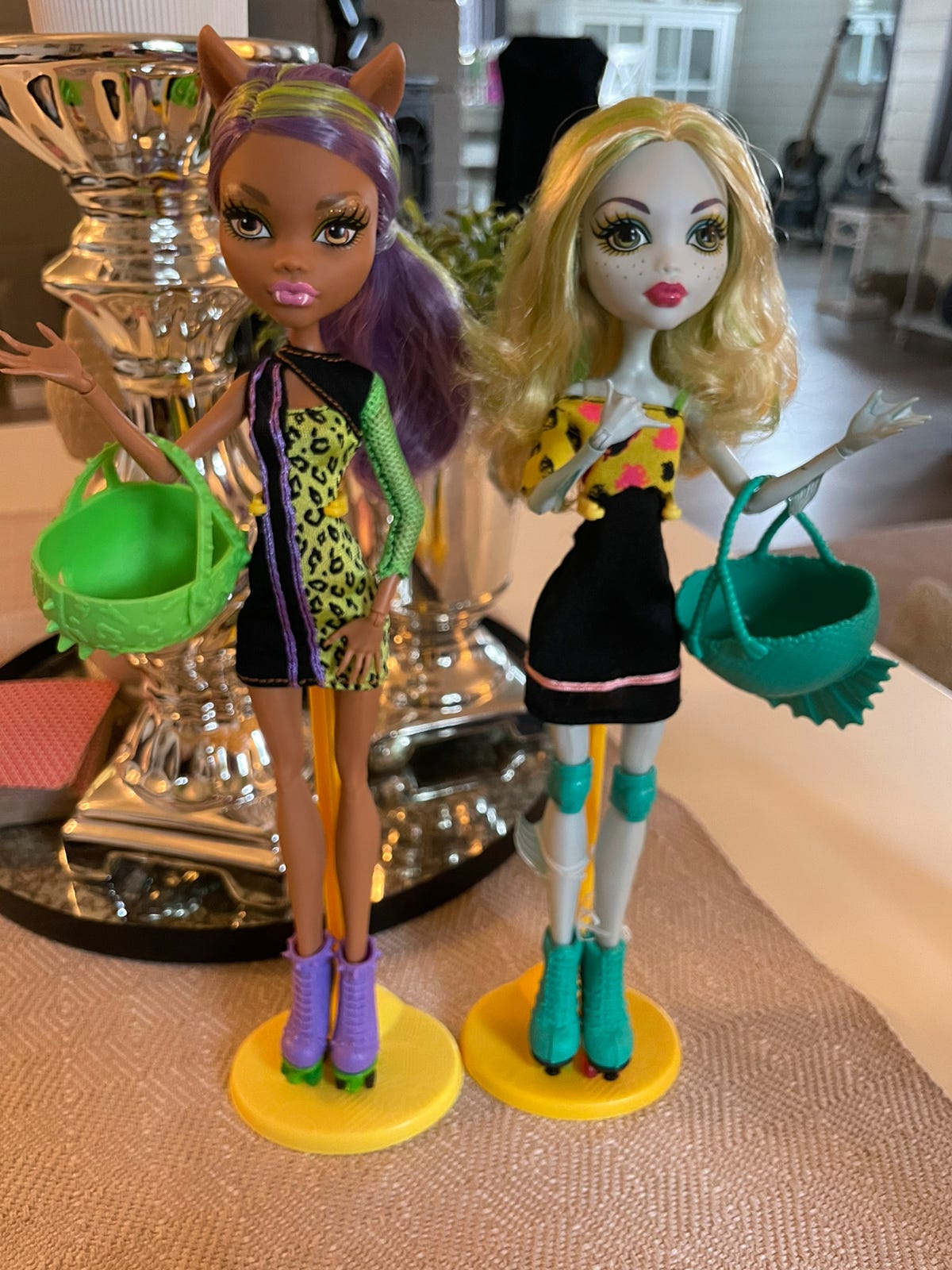 Monster high - Skultimate rollermaze (Clawdeen og Lagoona) | FINN-torget