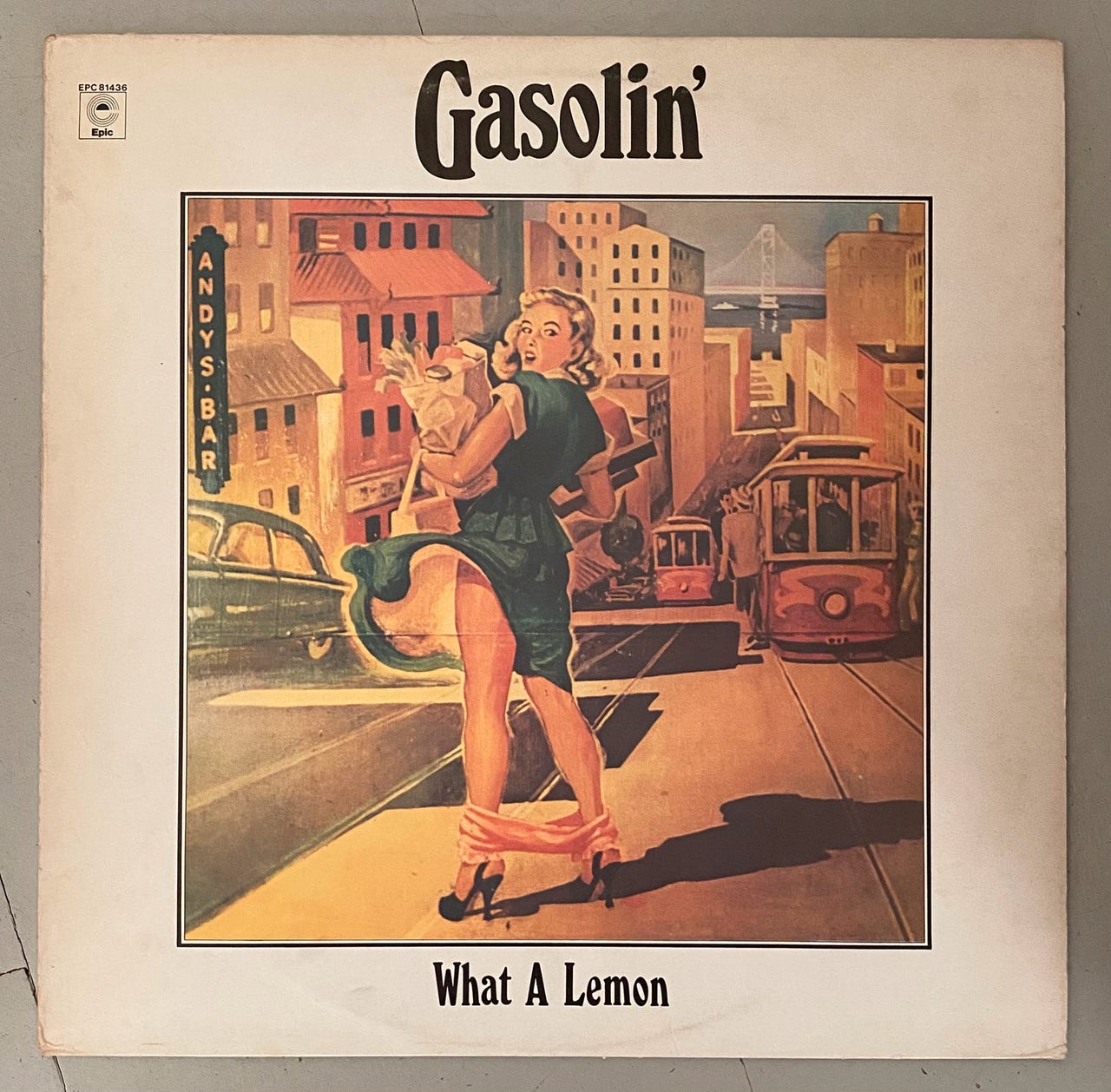 Gasolin - What a lemon - vinyl Lp selges | FINN-torget