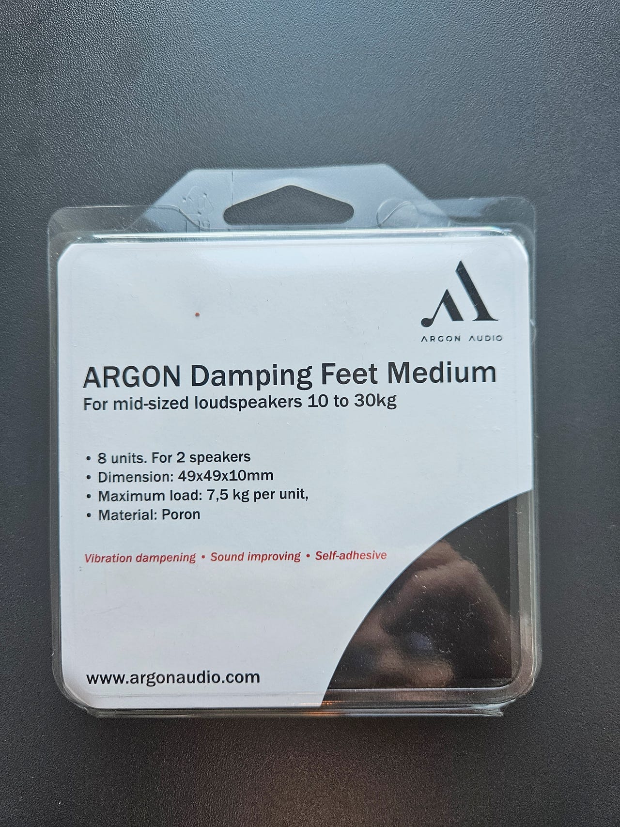 Argon Damping Feet Medium | FINN-torget