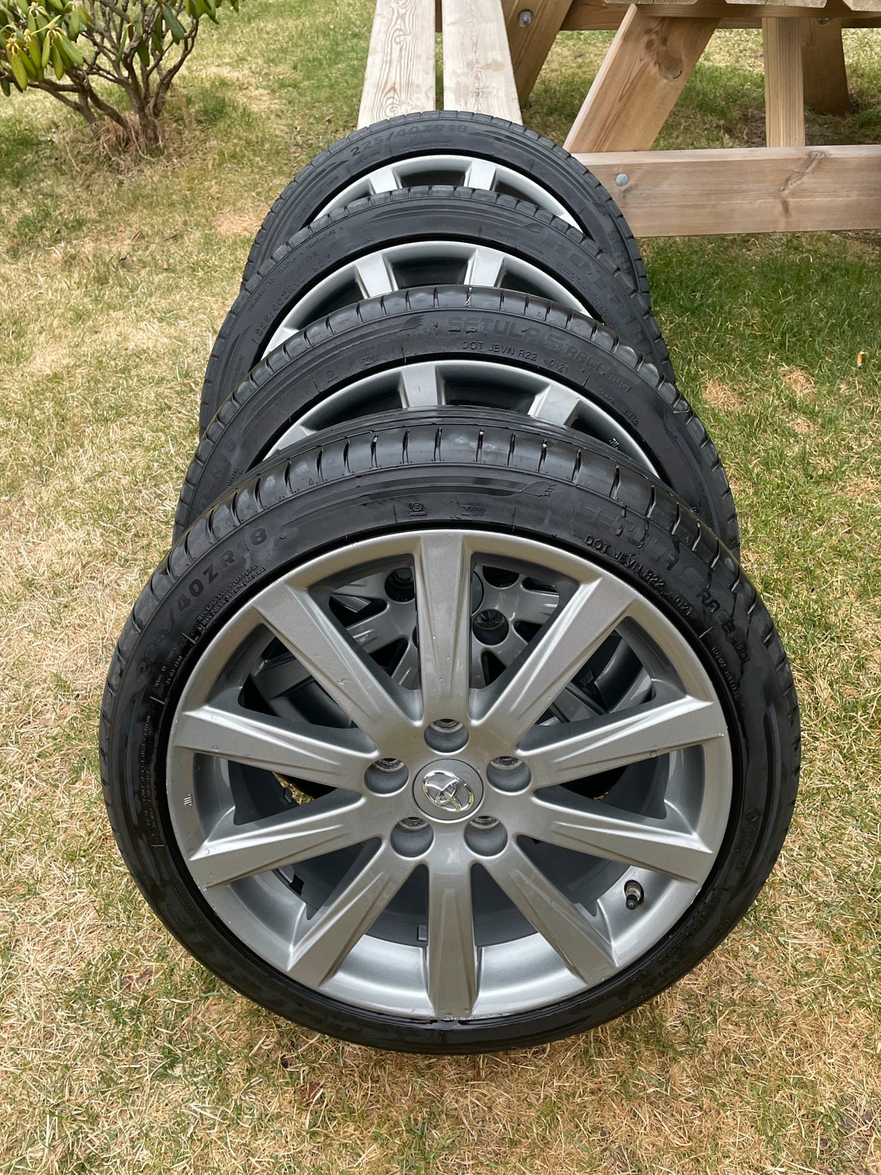 Originale 18" lettmetall felger til Toyota Avensis og Auris | FINN-torget