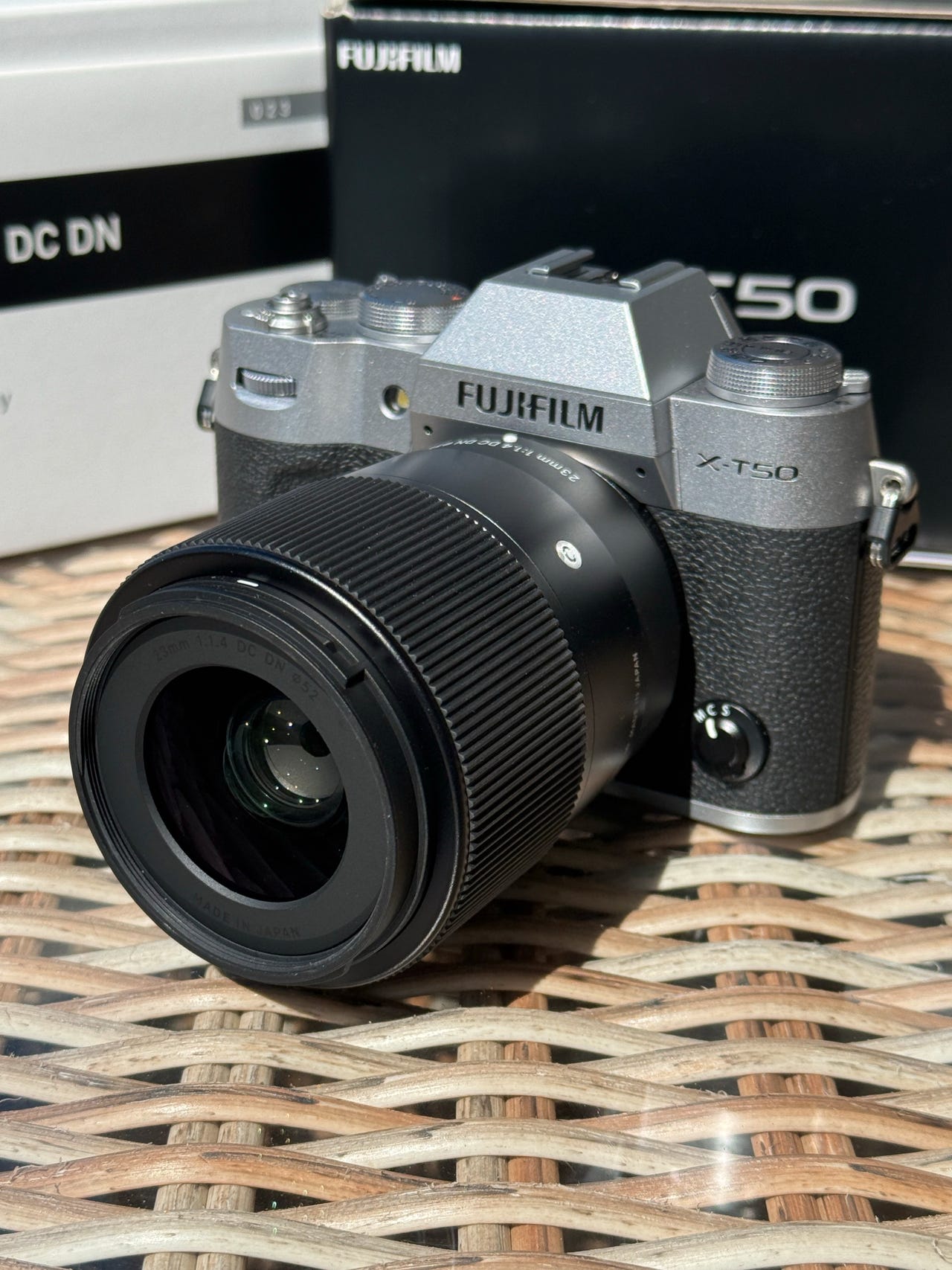 Helt nytt Fujifilm X-T50 med Sigma 23mm 1.4 og ekstra batteri | FINN-torget