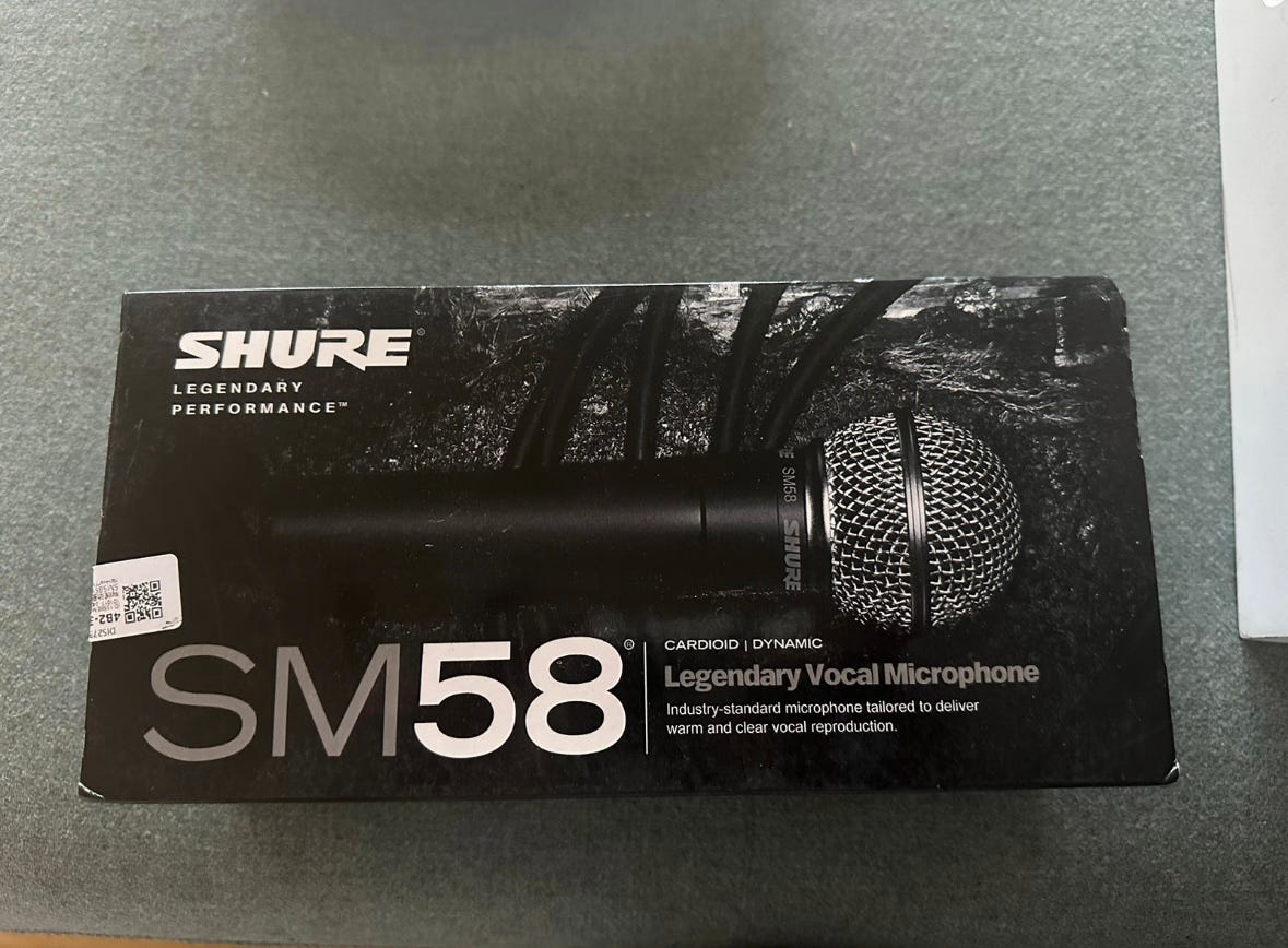 SM58 Legendary Vocal Microphone | FINN-torget
