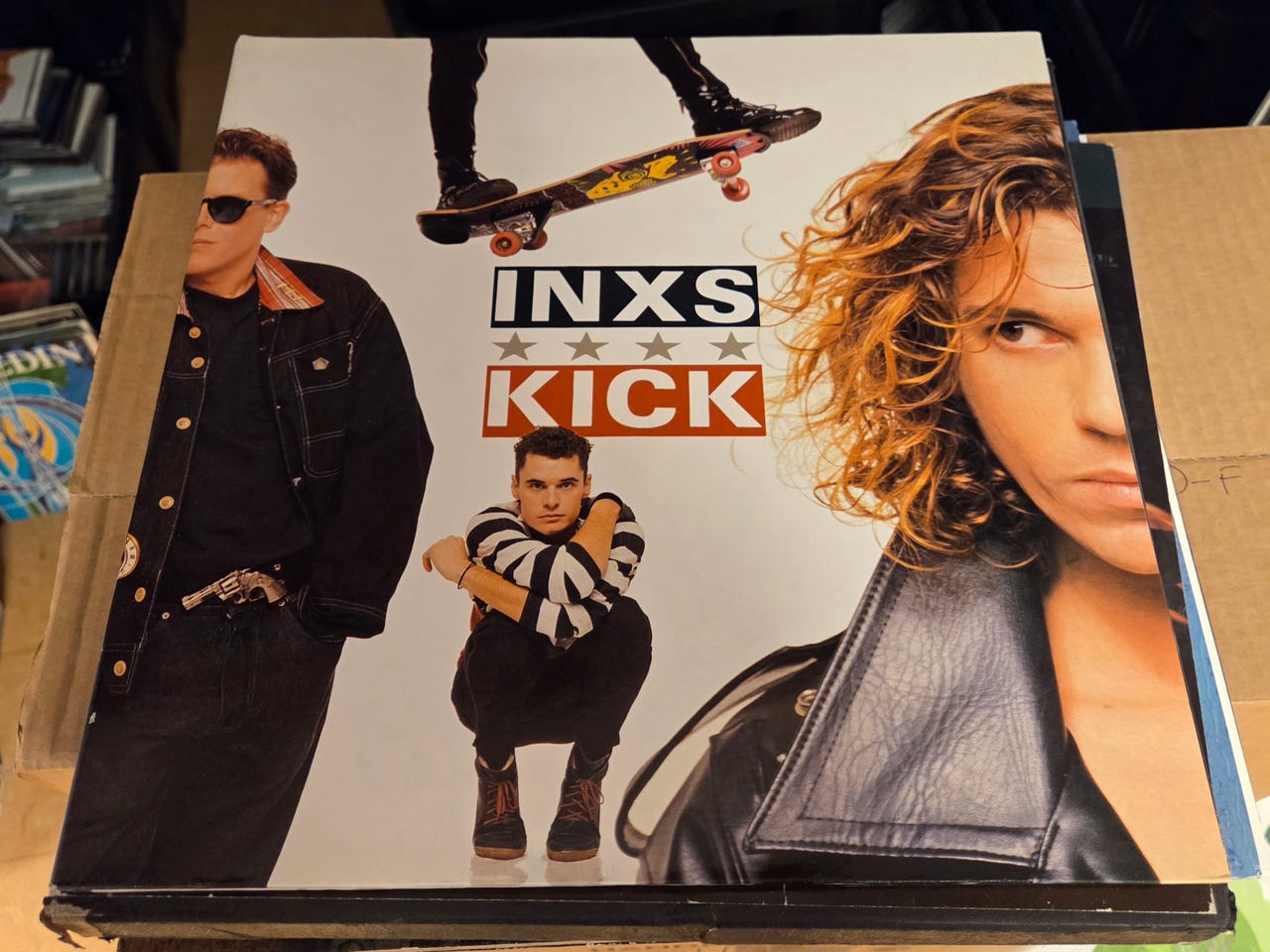 INXS - Kick - LP - Michael Hutchence | FINN-torget