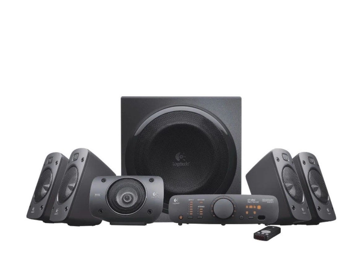 Logitech surround z906 5.1 THX | FINN-torget