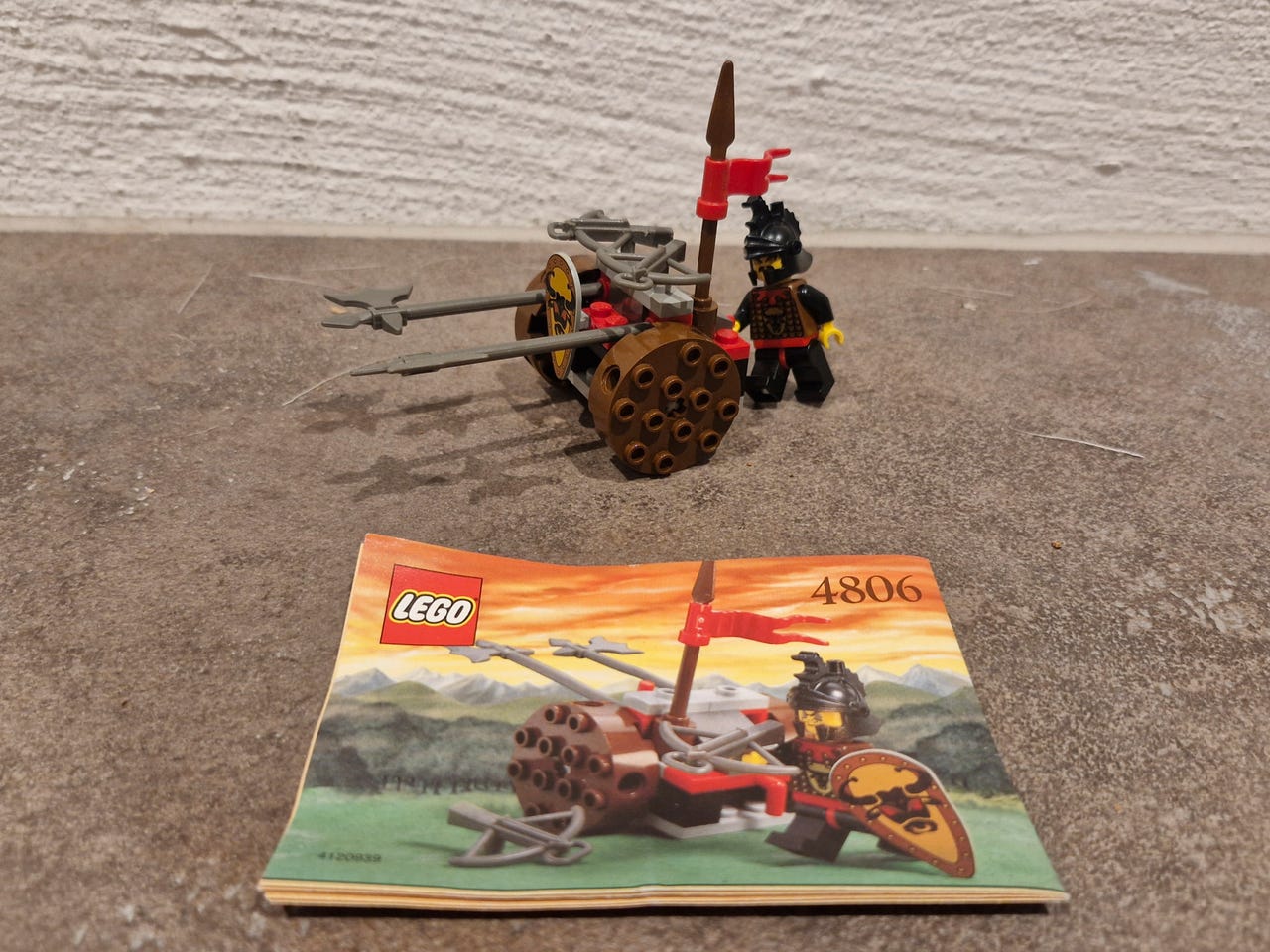 Lego 4806 Axe Cart fra Lego Castle Knights Kingdom I serien | FINN-torget