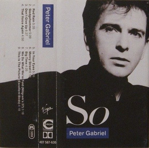 Peter Gabriel - So | FINN-torget