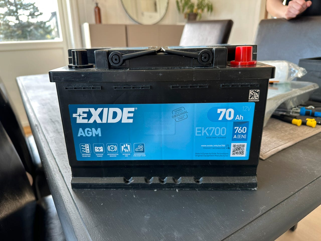 Ubrukt EK700 BILBATTERI – 70Ah / 760A | FINN-torget